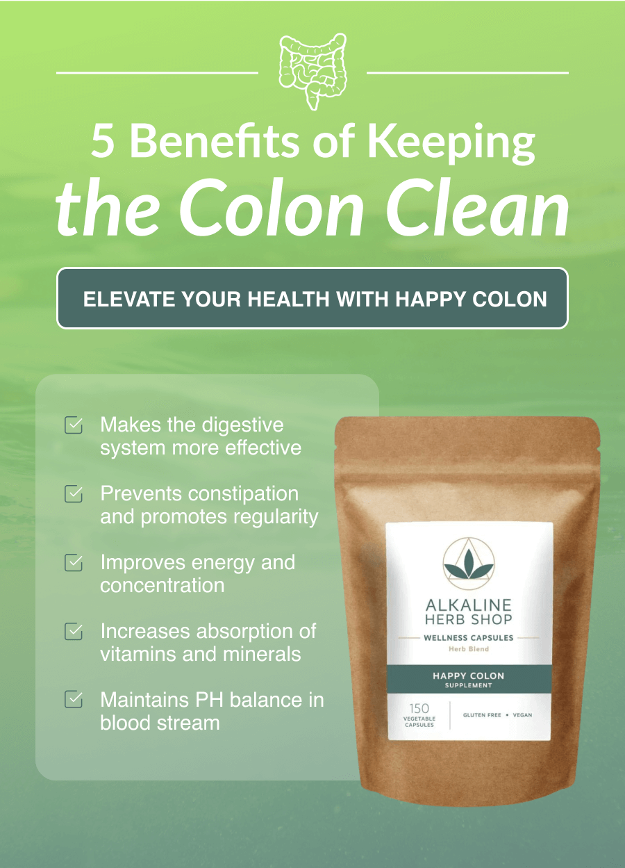 5 Benefits of Keeping the Colon Clean 🌿 - Alkaline Herb Shop